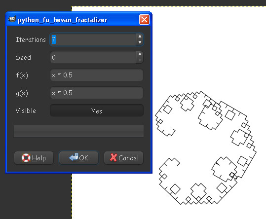 Fractalizer Plug-in • GIMP Chat