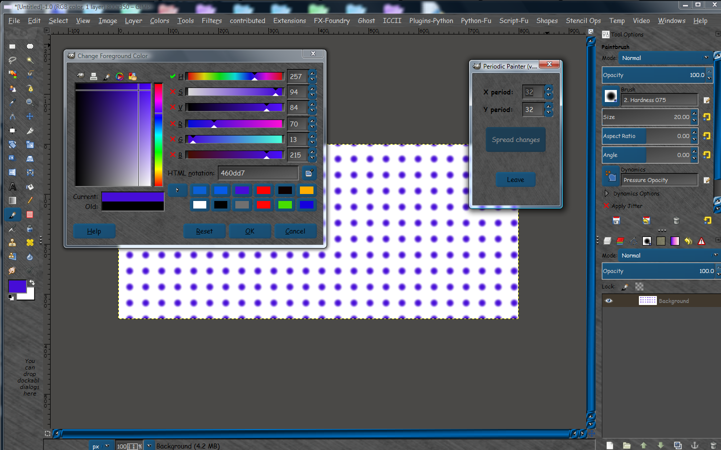 Binaries Repeated Painter - Linux Windows 32-64bits • GIMP Chat