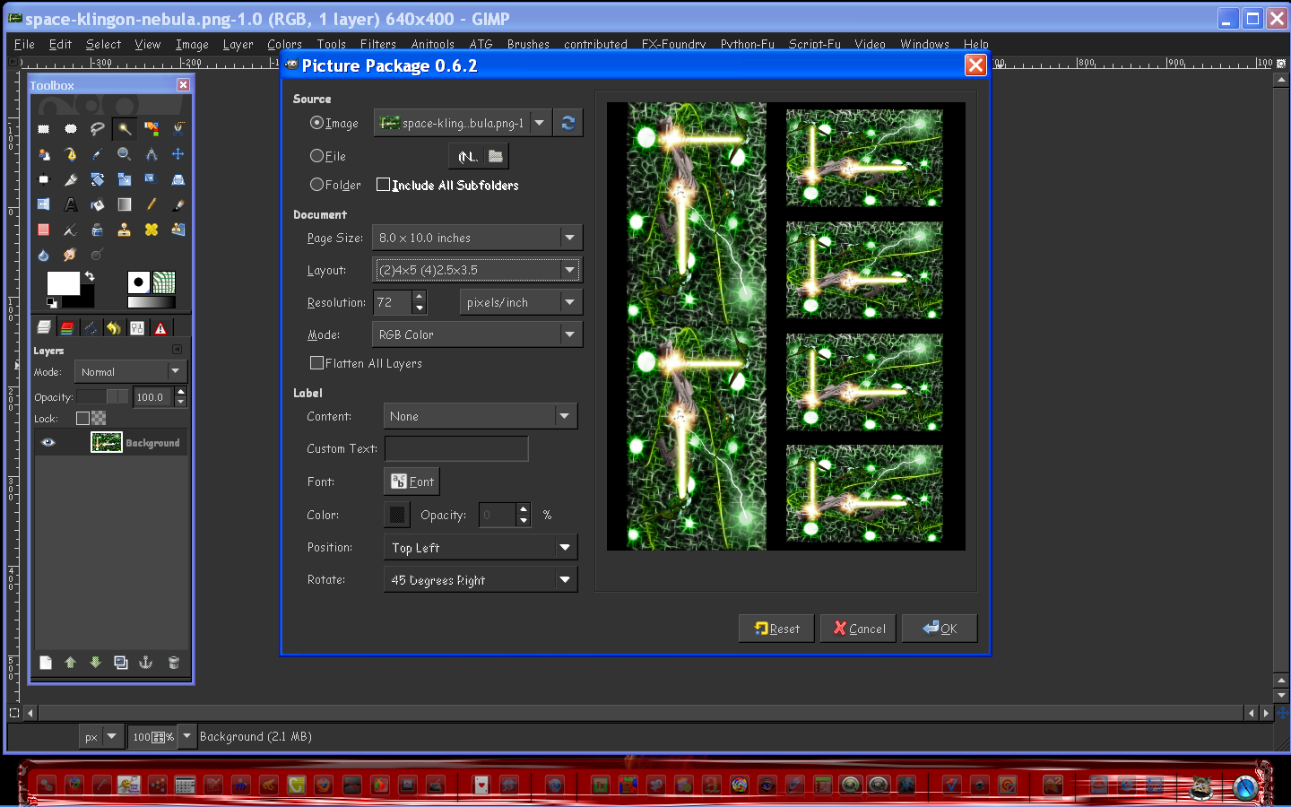 Scaling script request • GIMP Chat