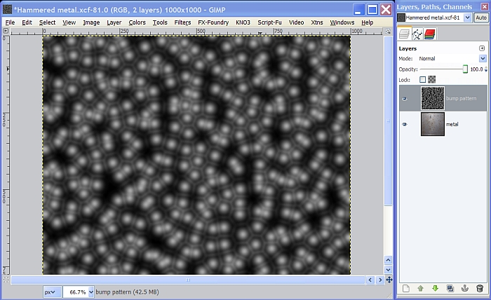 How to Make a Hammered Metal Effect - Metal Wurx - Part XI • GIMP Chat