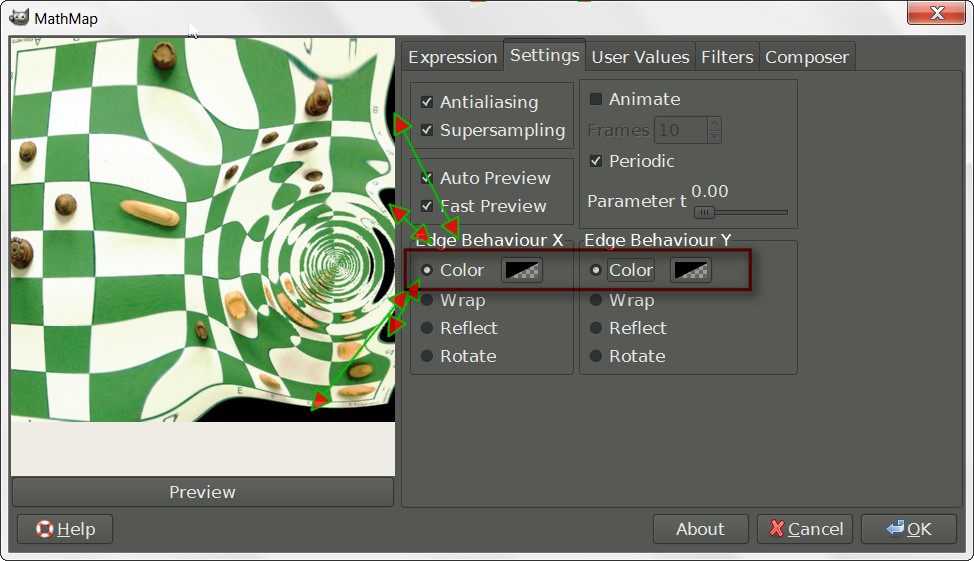Fun with the Mathmap Composer , for dummies • GIMP Chat