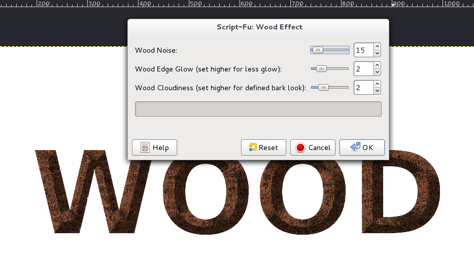 Wood Effect -Gimp-2.8 • GIMP Chat