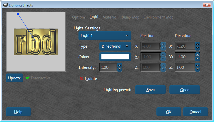 Plastic text effect and uses of the lighting effects filter • GIMP Chat