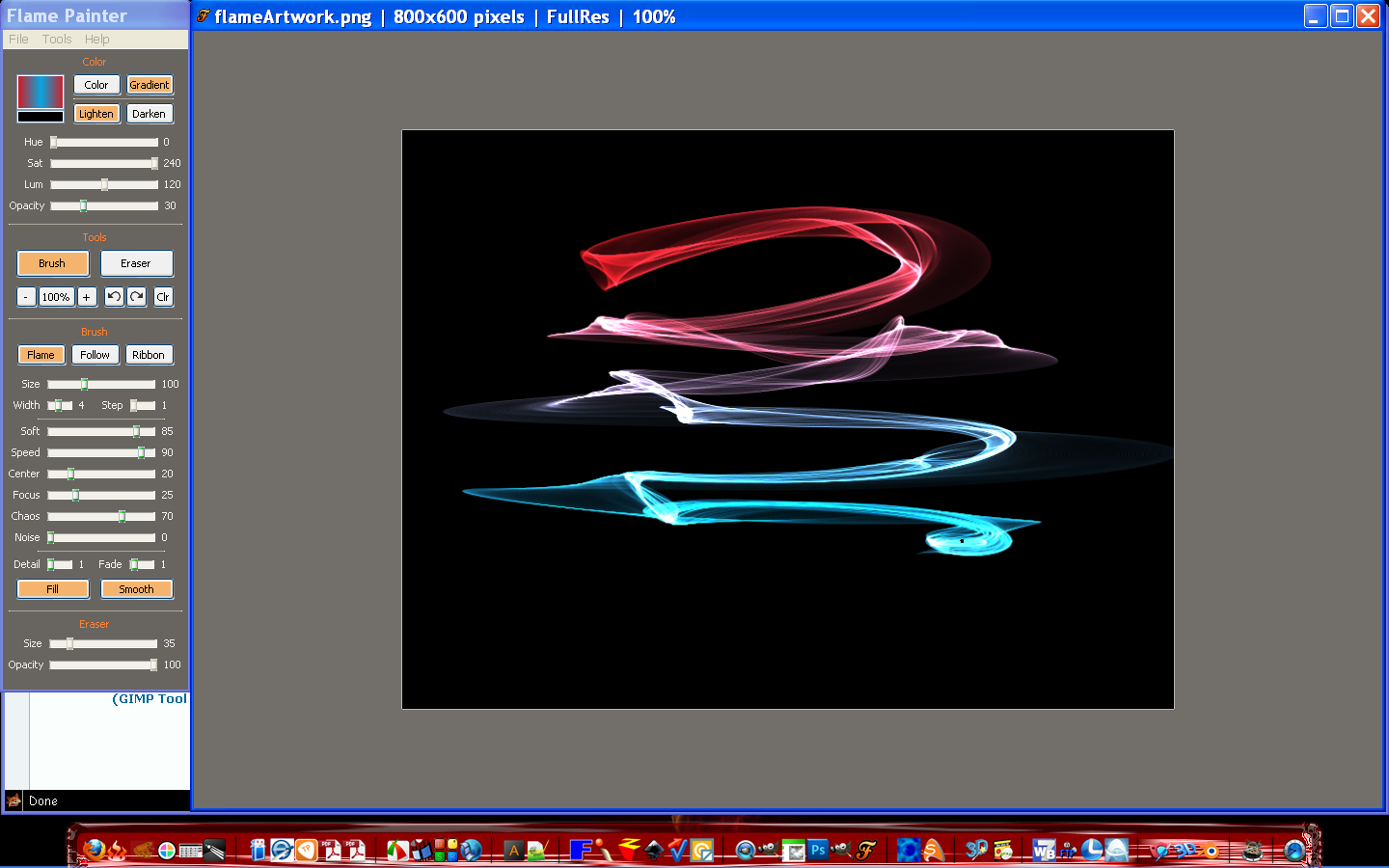 Flame Painter • GIMP Chat