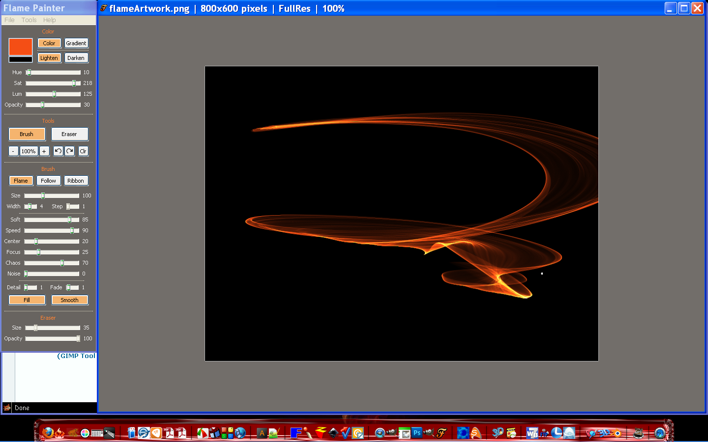 Flame Painter • GIMP Chat