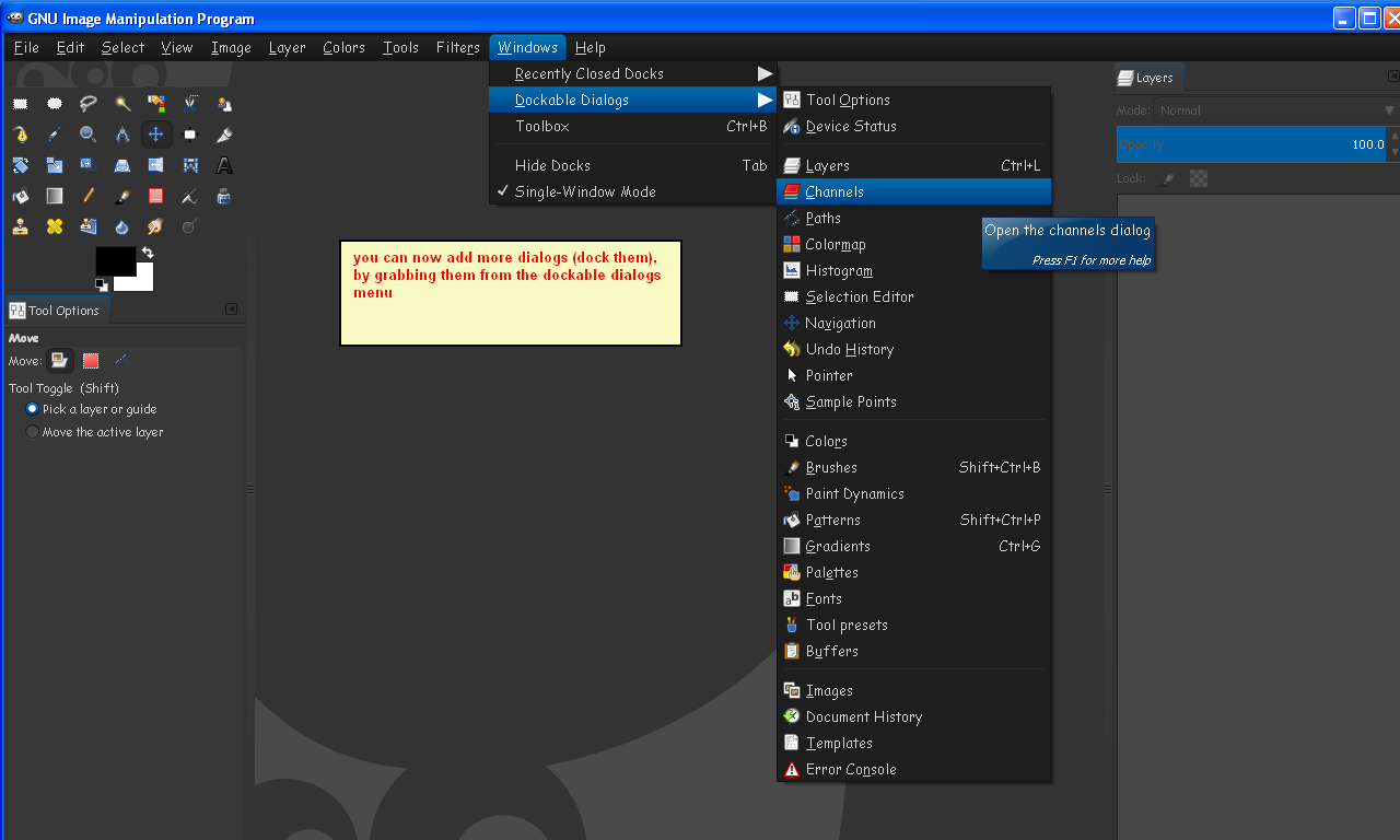 GimpNewbie - Can't get to step one • GIMP Chat