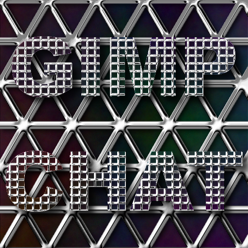 Metal Mesh Script Rel4.3 [Bugfix for colors and mesh shapes] • GIMP Chat