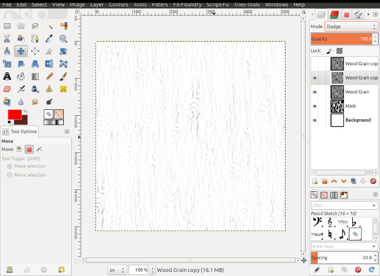 Wood Texture Tutorial • GIMP Chat