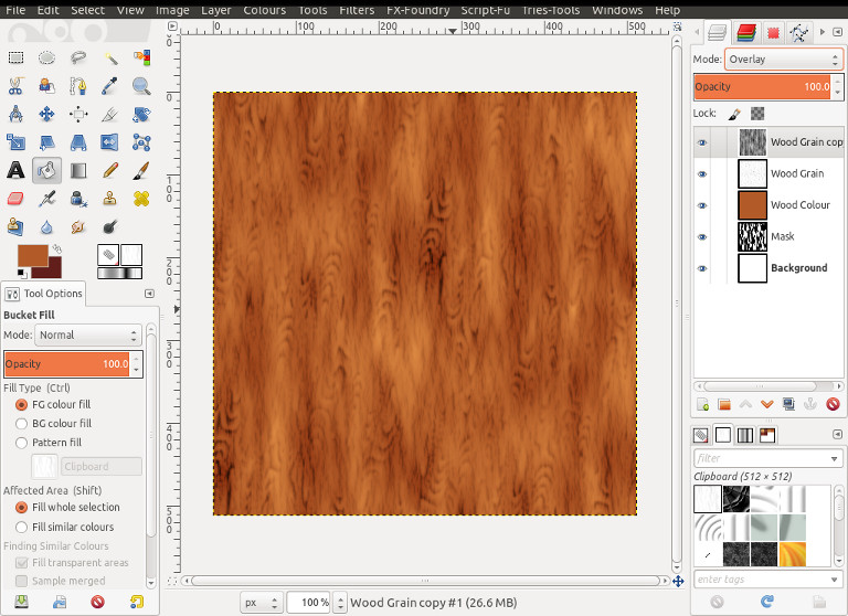 Wood Texture Tutorial • GIMP Chat