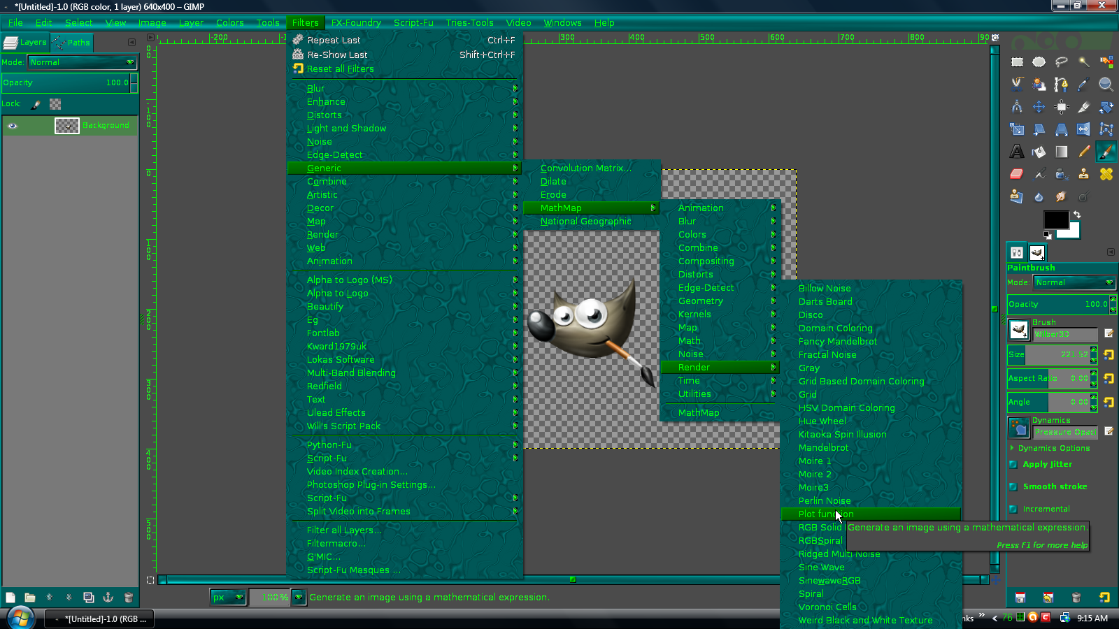 GIMP "Teal Appeal" Theme Release • GIMP Chat