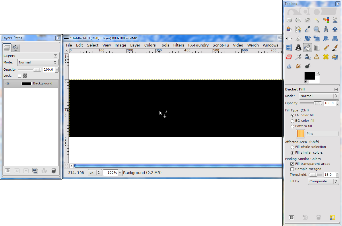 Chrome Letter Tutorial • GIMP Chat