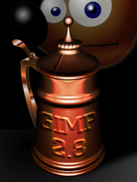 Bump Mapping to Make Raised Glass Lettering - Page 2 • GIMP Chat