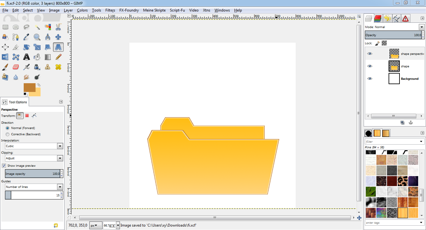 Folder icon • GIMP Chat